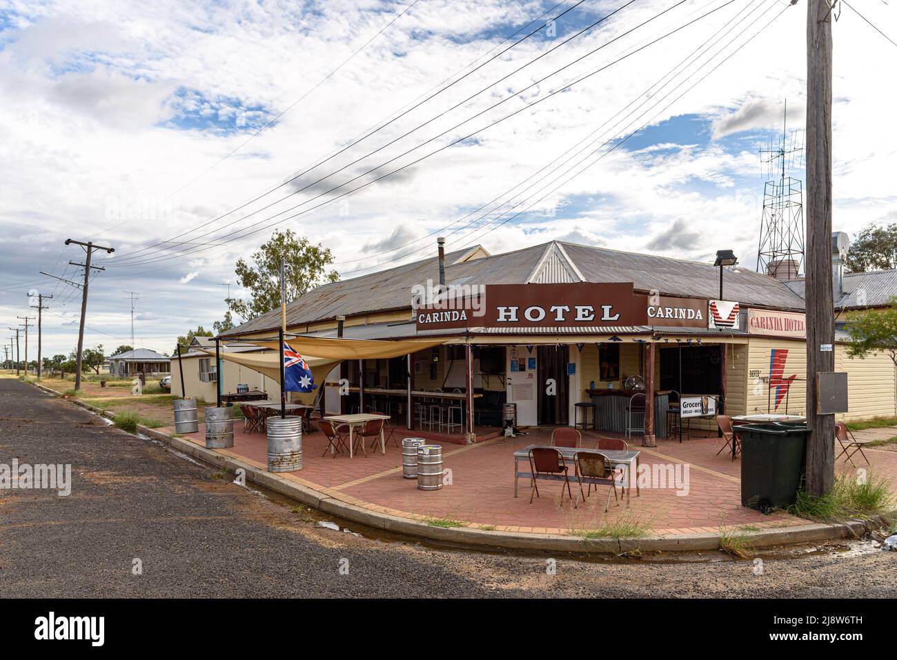 The Carinda Hotel, which was a location for David Bowie's Let's Dance ...