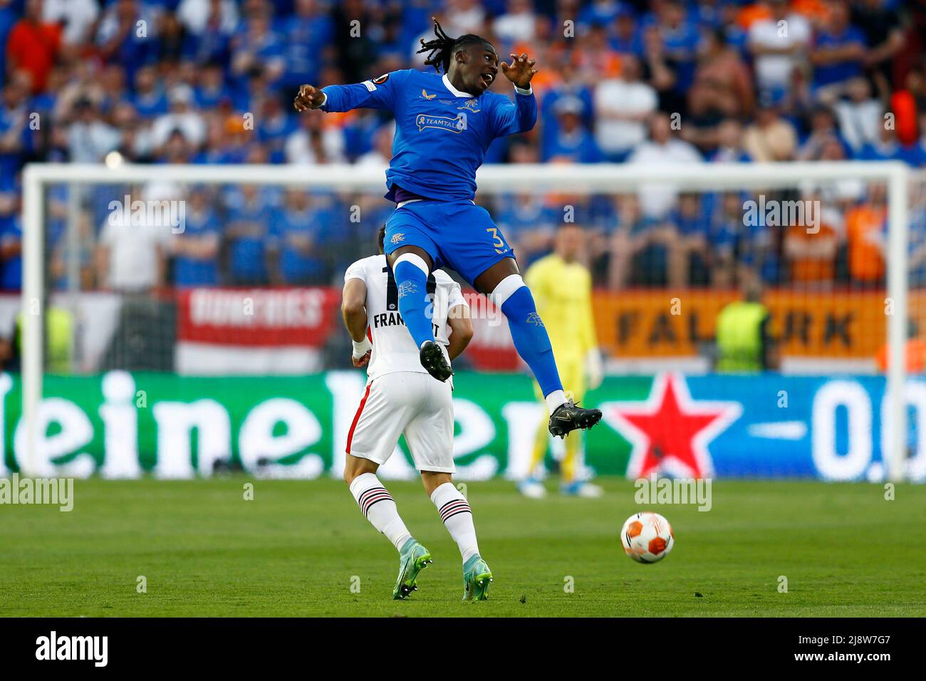 Calvin Bassey of Rangers FC during the UEFA Europa League, final match ...