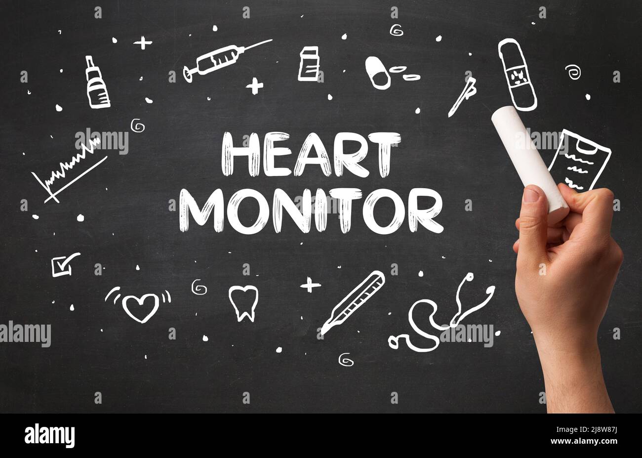 Hand drawing medical concept concept Stock Photo - Alamy