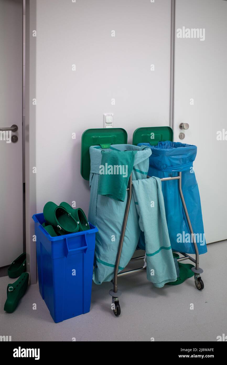 Hospital cloakroom hi-res stock photography and images - Alamy