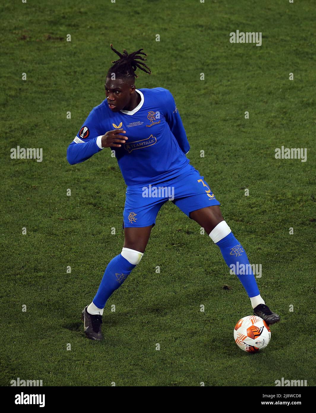 Rangers' Calvin Bassey during the UEFA Europa League Final at the ...