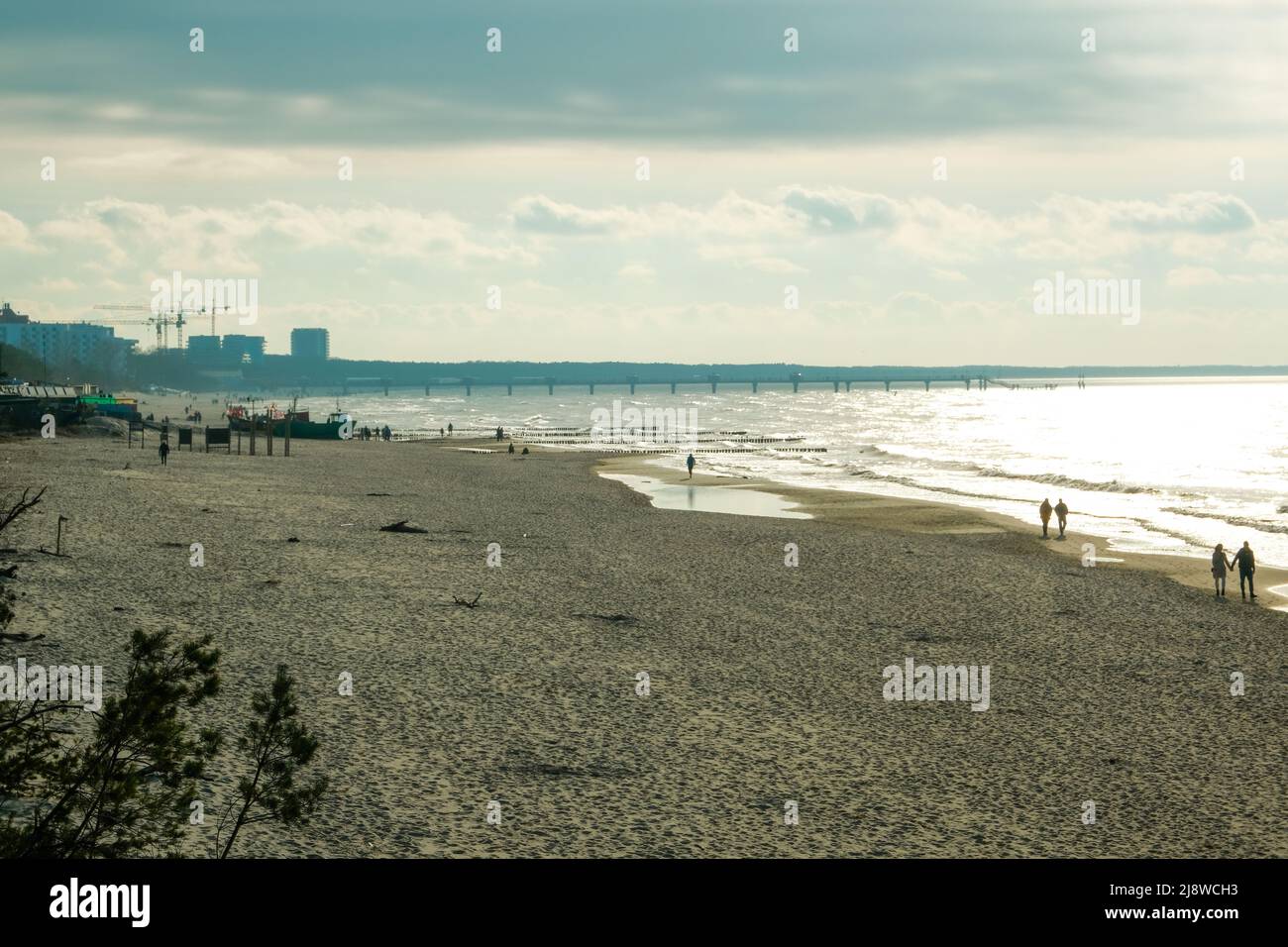 embankment construction by the sea Stock Photo - Alamy