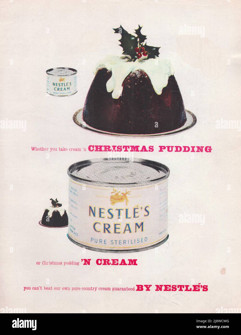 Nestles cream pure sterilised hi-res stock photography and images - Alamy