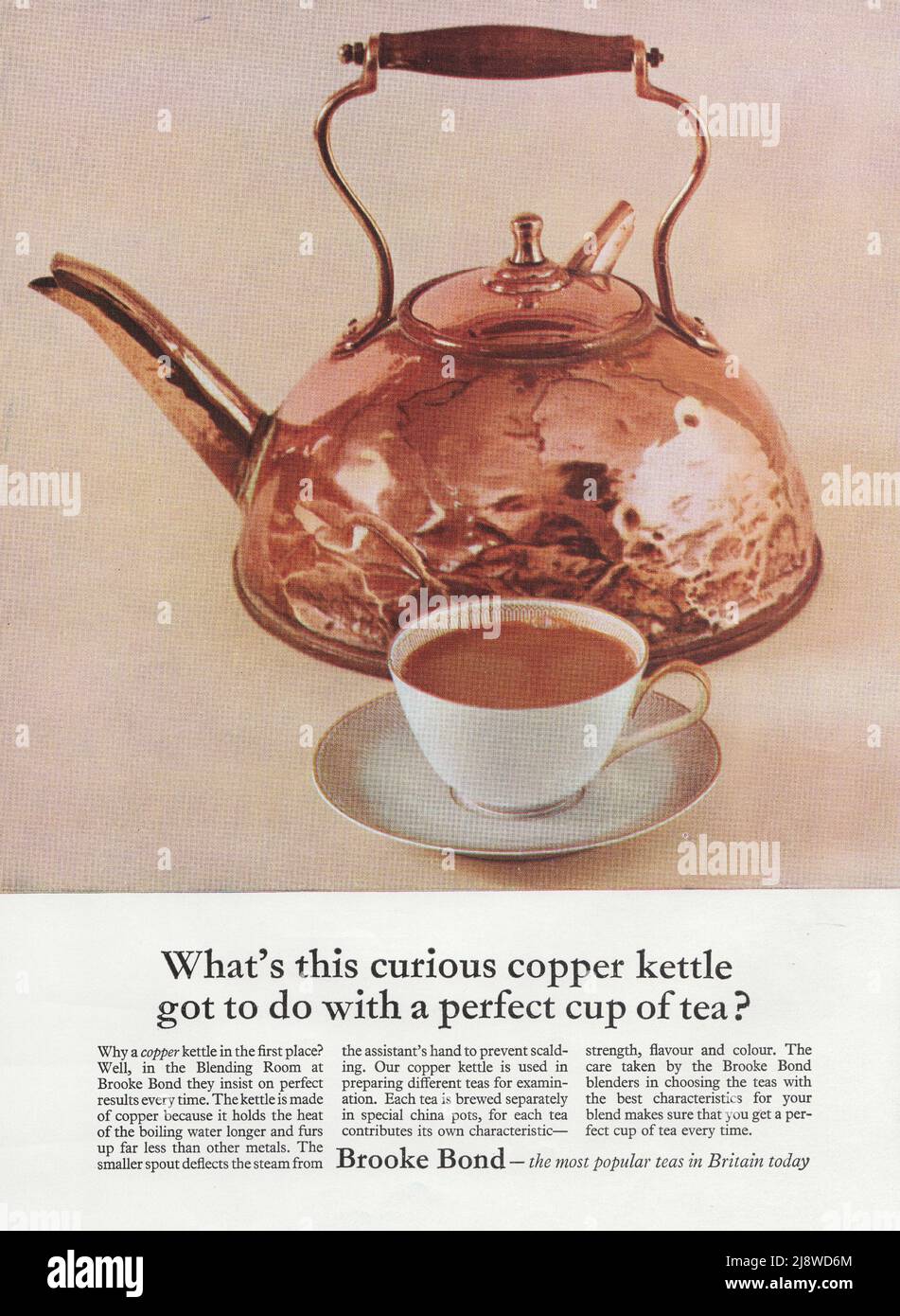 Brooke Bond tea British tea English tea vintage magazine advertisement ...