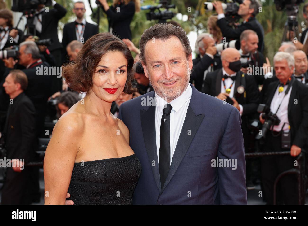 Nadia Fares posing during the screening of "Top Gun: Maverick" during ...