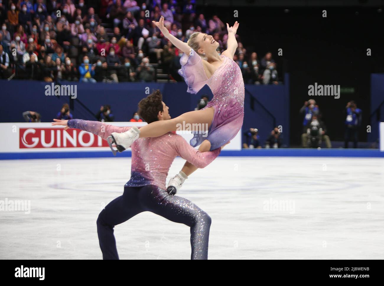 Piper Gilles / Paul Poirier of canada during the ISU World Figure ...