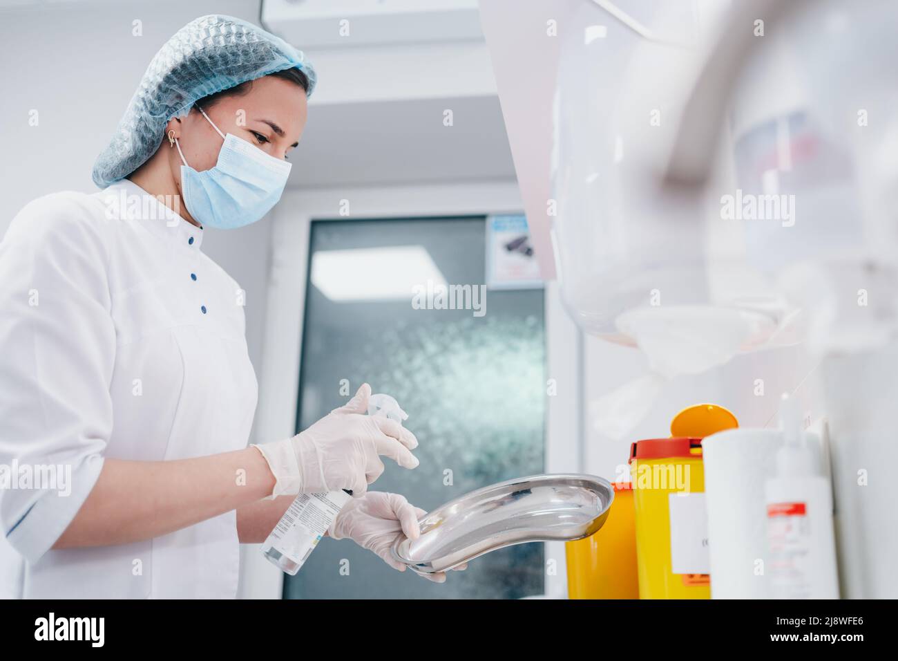 Disinfection of medical instruments Stock Photo - Alamy