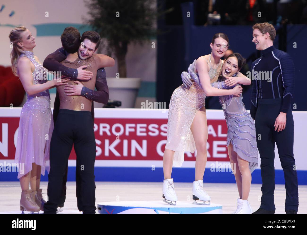 Madison Hubbell / Zachary Donohue of USA , Gabriella Papadakis ...