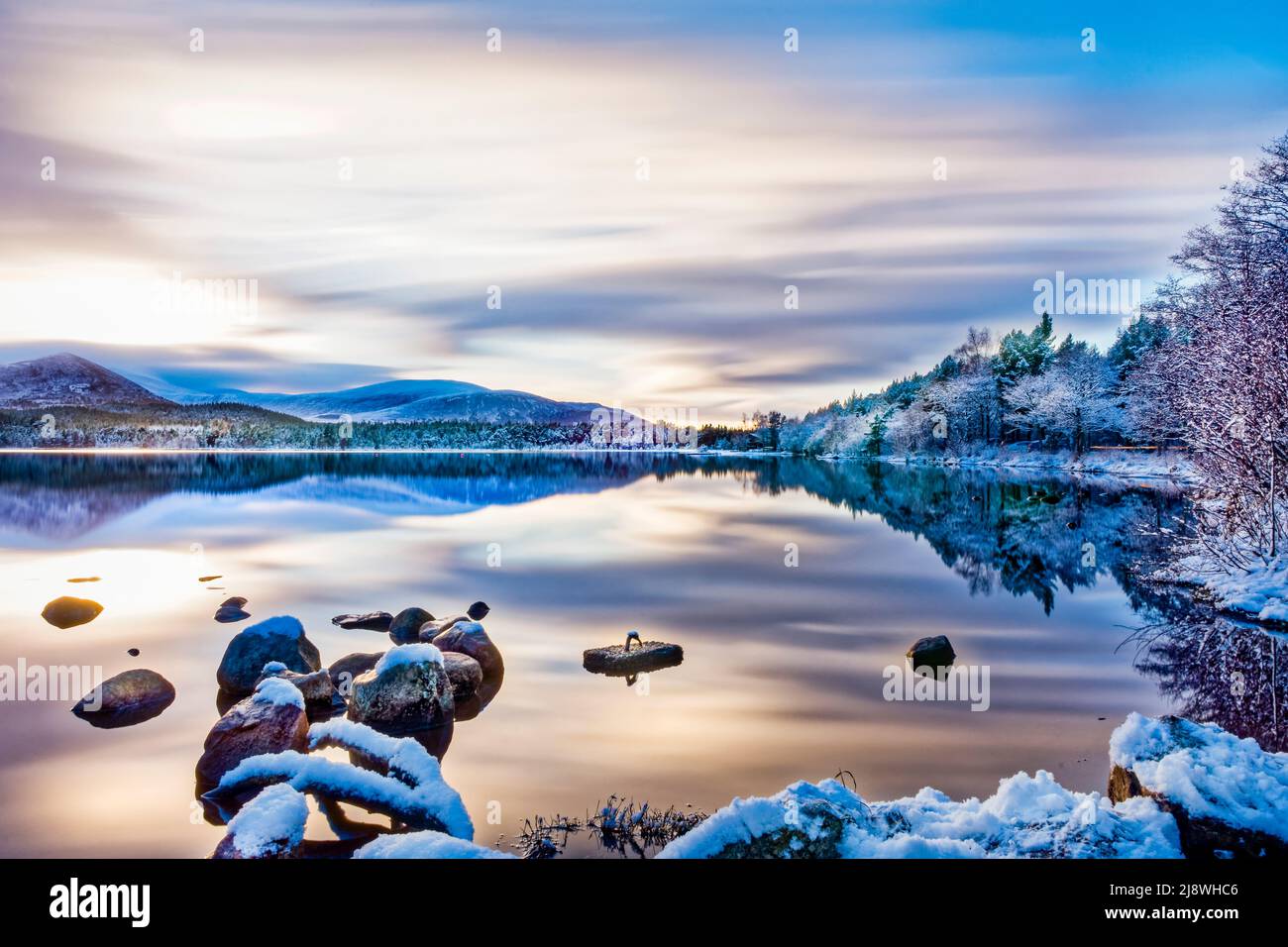 Loch Morlich, Aviemore Stock Photo - Alamy