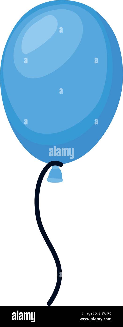 blue balloon design Stock Vector Image & Art - Alamy