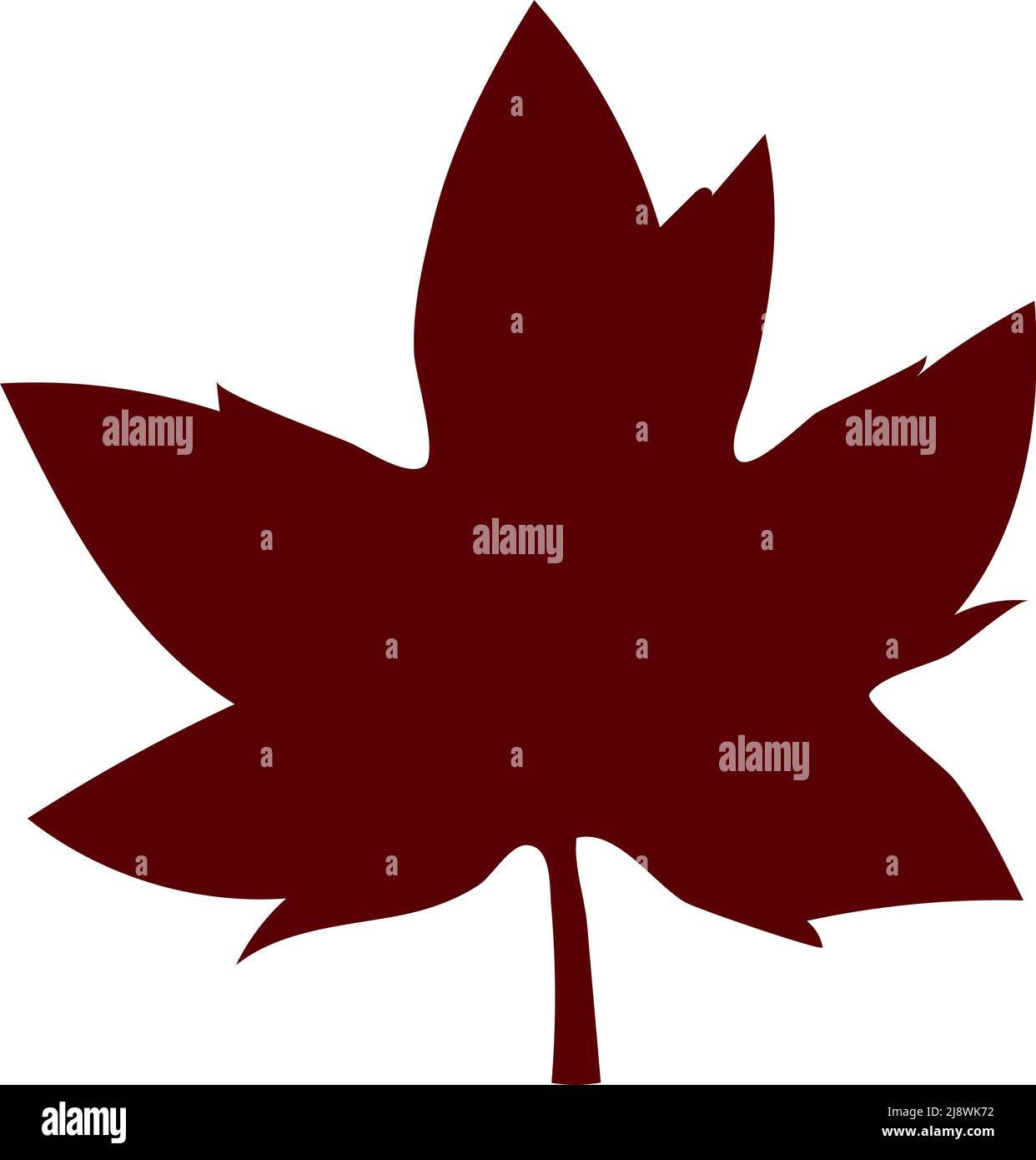maple leaf illustration Stock Vector Image & Art - Alamy