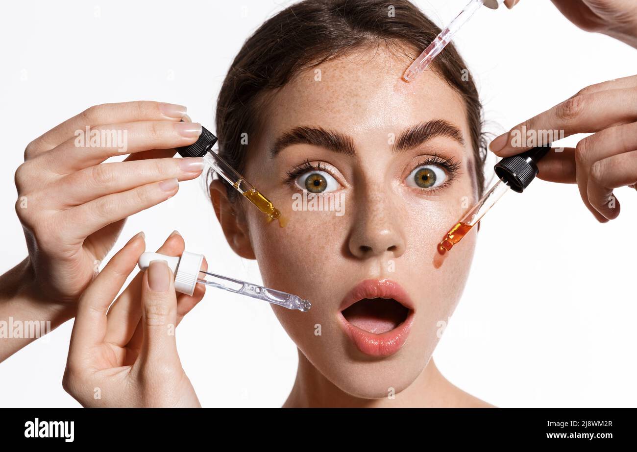 Collagen model hi-res stock photography and images - Alamy