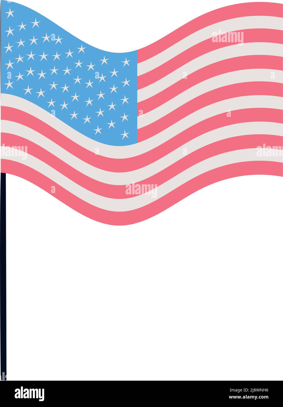 usa flag icon Stock Vector Image & Art - Alamy