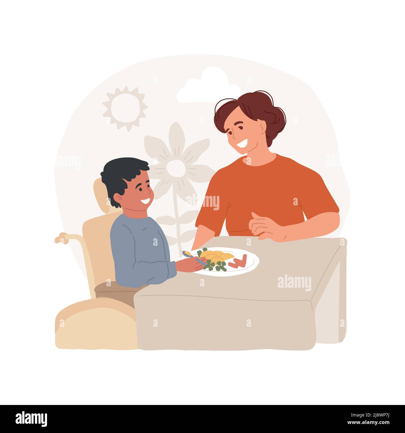 Disabilities Education Cartoon Art