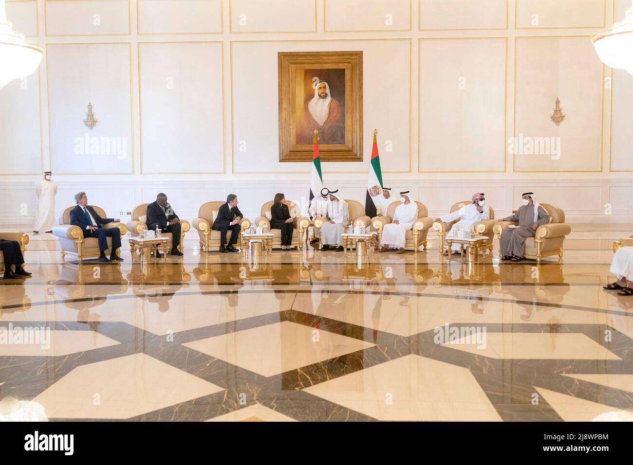 Ruler of abu dhabi hi-res stock photography and images - Alamy
