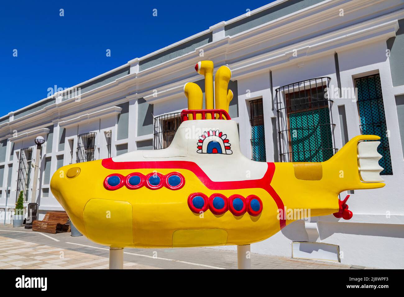 Yellow Submarine, Liverpool Alley, Mazatlan, Sinaloa, Mexico Stock ...