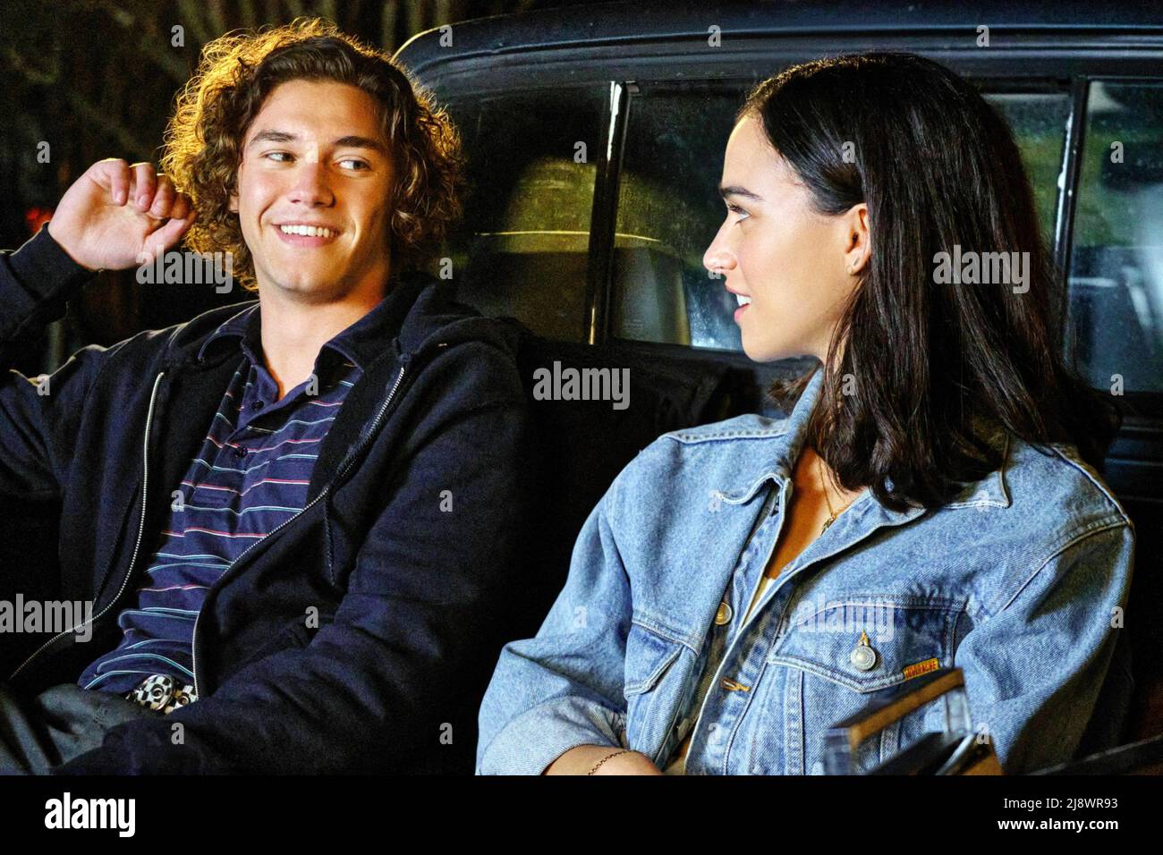 ALONG FOR THE RIDE, from left: Belmont Cameli, Emma Pasarow, 2022. ph ...