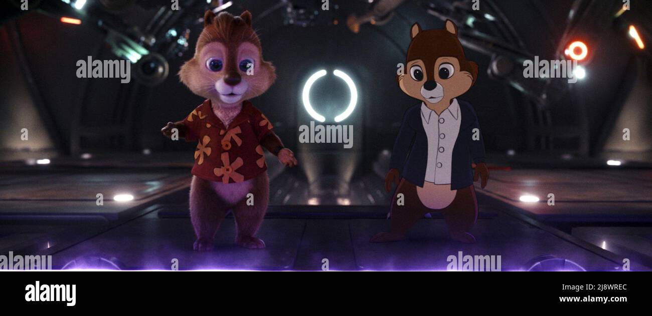 CHIP 'N' DALE: RESCUE RANGERS, from left: Dale (voice: Andy Samberg ...