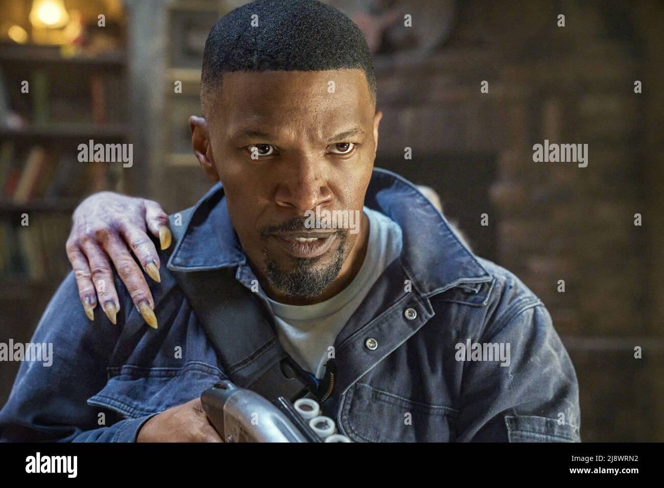 DAY SHIFT, Jamie Foxx, 2022. ph: Parrish Lewis / © Netflix /Courtesy ...