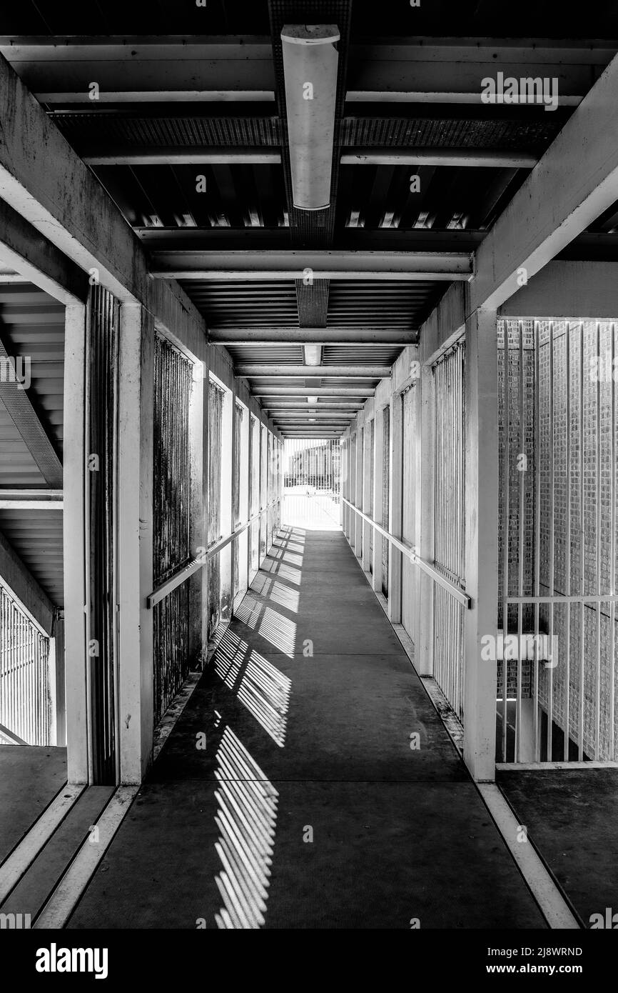 Jail hallway hi-res stock photography and images - Alamy