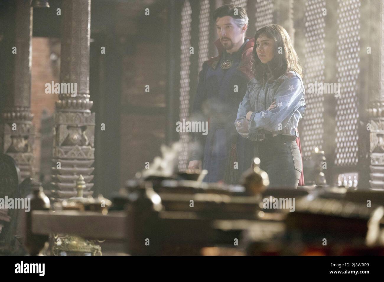 DOCTOR STRANGE IN THE MULTIVERSE OF MADNESS, from left: Benedict ...