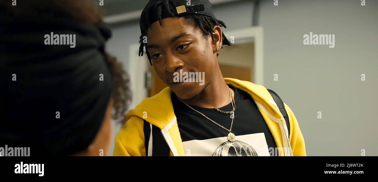 EMERGENCY, from left: Summer Madison, RJ Cyler, 2022. © Amazon Studios ...