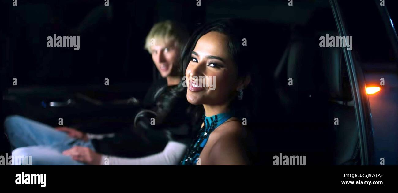 GOOD MOURNING, from left: Machine Gun Kelly, Becky G, 2022. © Open Road ...