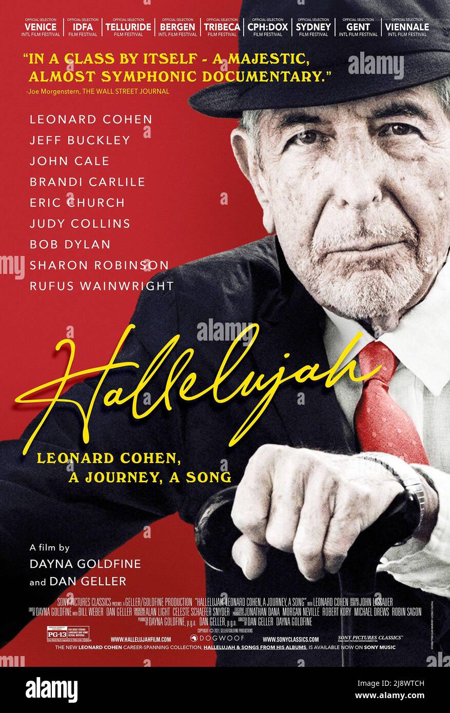 HALLELUJAH: LEONARD COHEN, A JOURNEY, A SONG, US poster, Leonard Cohen ...