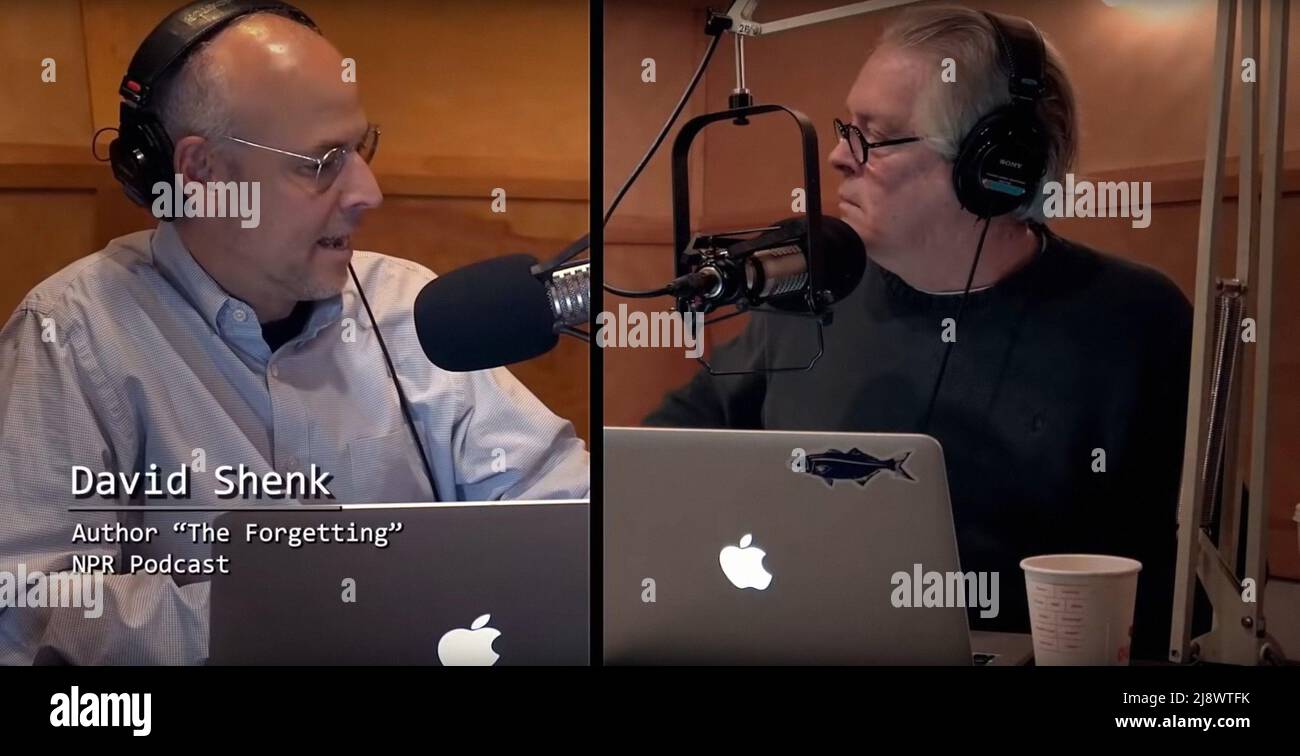 HAVE YOU HEARD ABOUT GREG?, from left: David Shenk, Greg O'Brien, 2021 ...