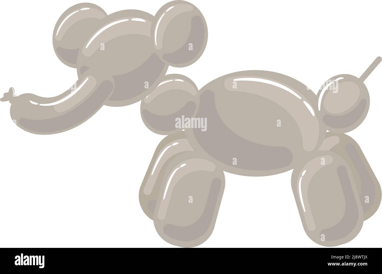 elephant animal balloon Stock Vector Image & Art - Alamy