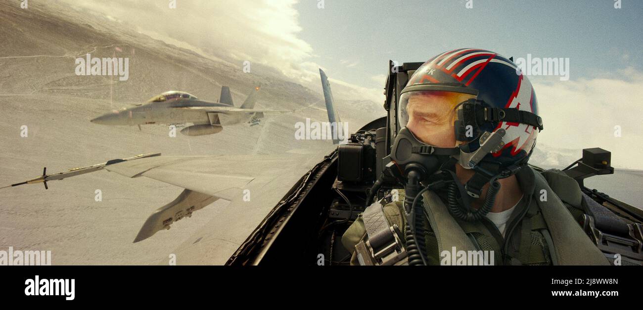 TOP GUN: MAVERICK, (aka TOP GUN 2), Tom Cruise, 2022. © Paramount ...
