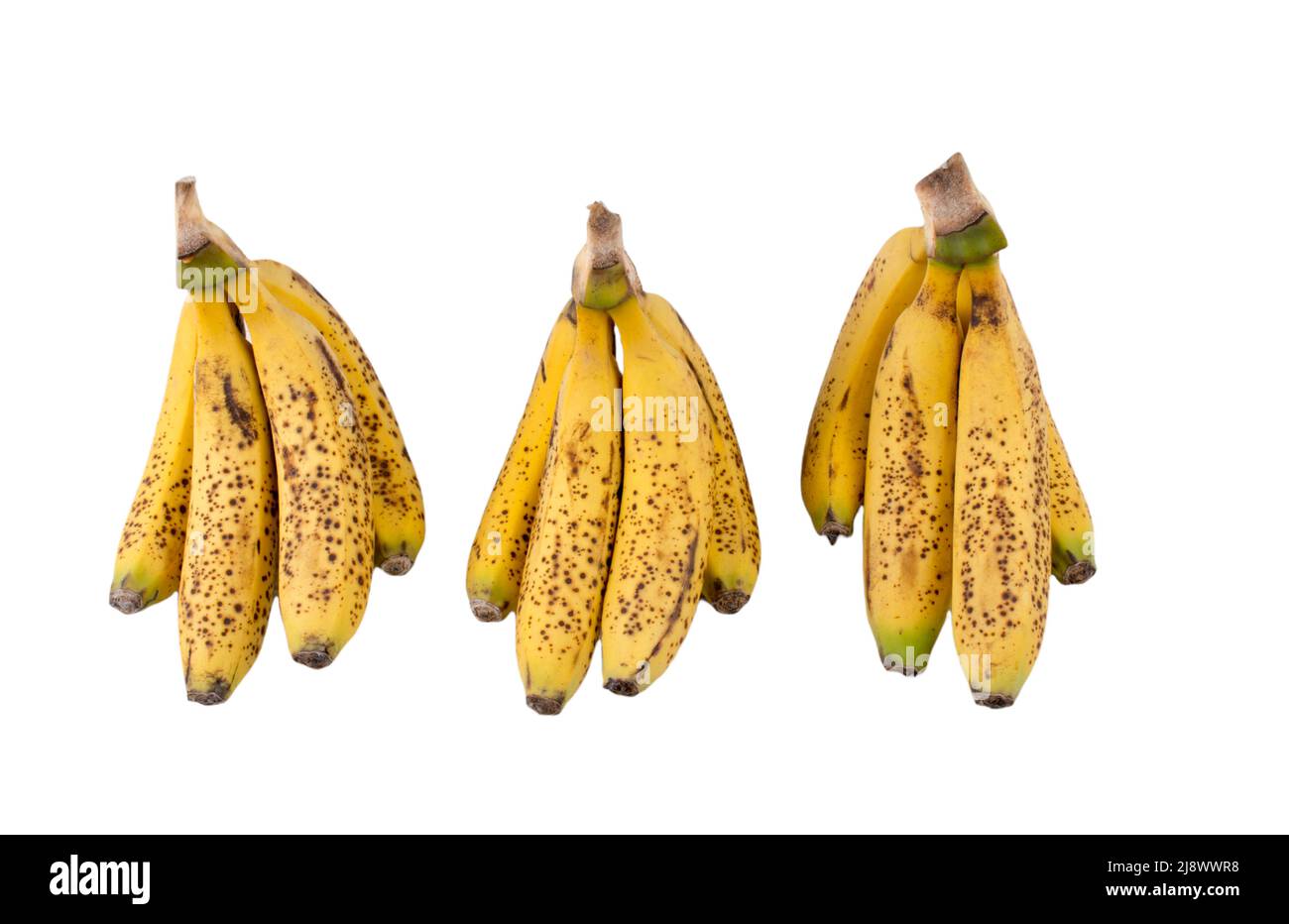banana fruit close up, tropical fruit pattern, banana isolated Stock ...