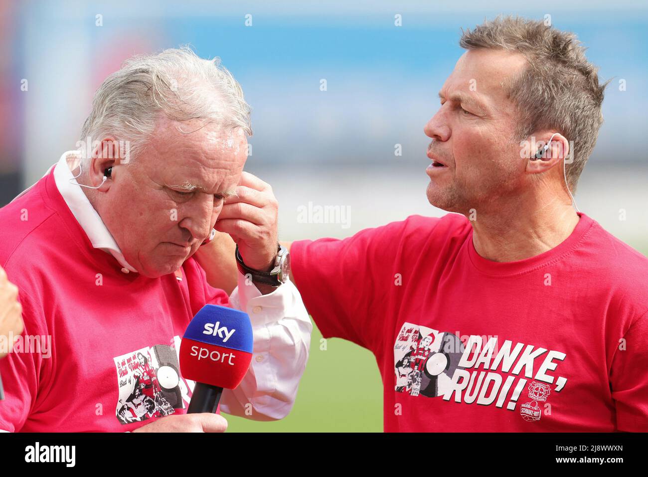 Leverkusen, Deutschland. 14th May, 2022. firo : 05/14/2022 Fuvuball ...