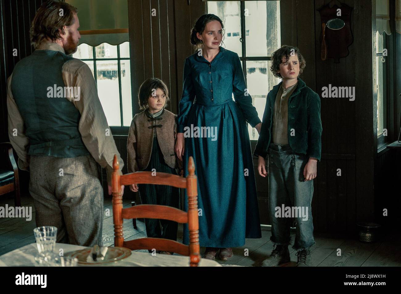 BILLY THE KID, from left: Jamie Beamish, Leif Nystrom, Eileen O'Higgins ...
