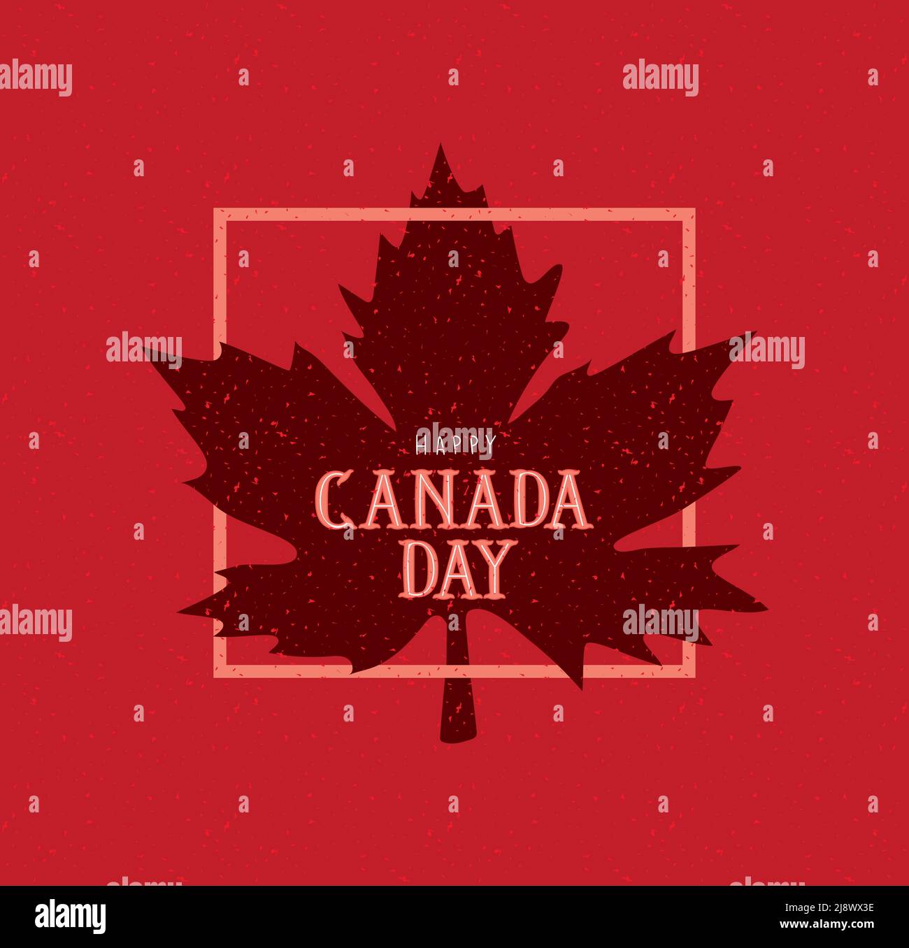 happy canada day card Stock Vector Image & Art - Alamy