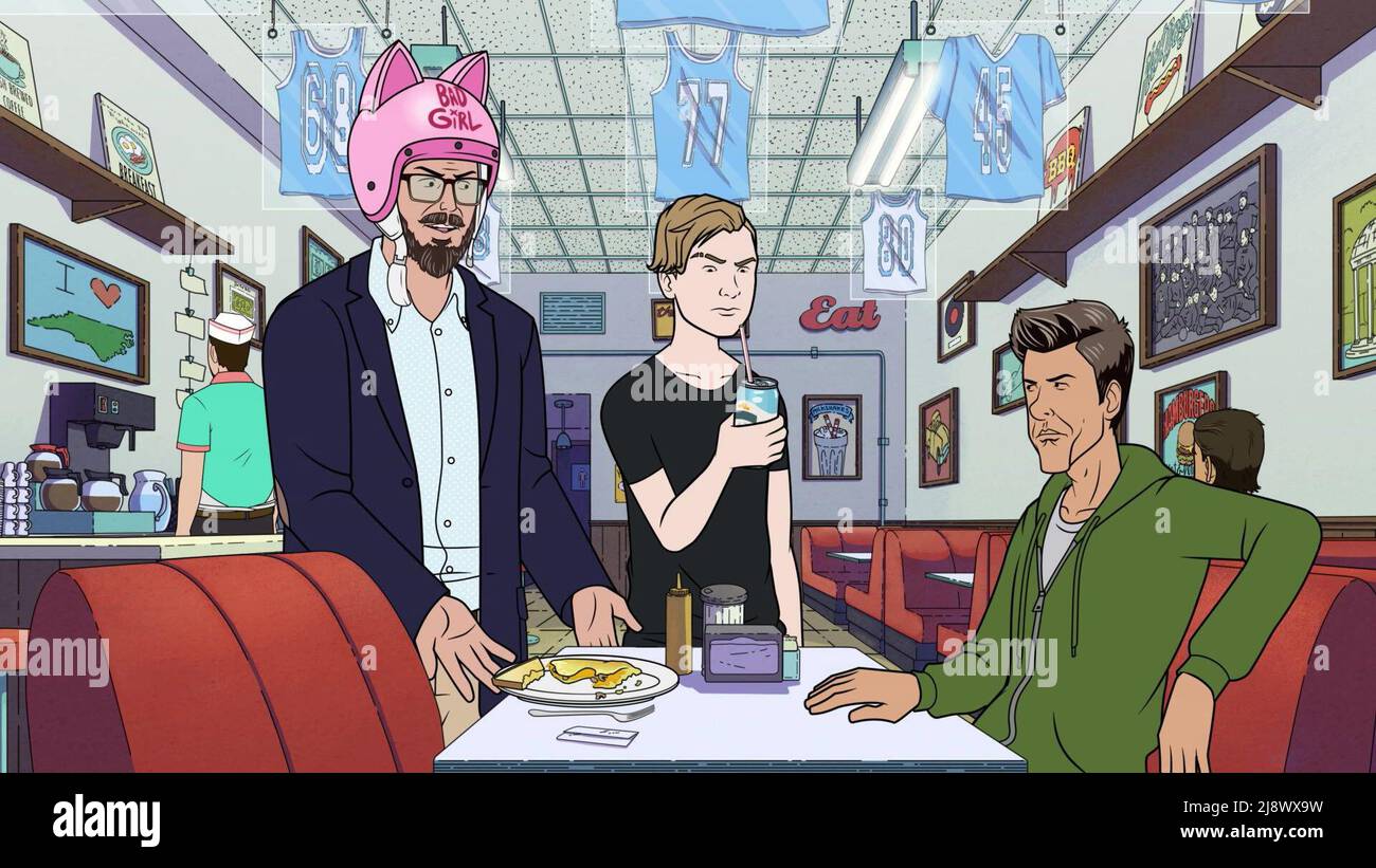 DICKTOWN, John Hunchman (voice: John Hodgman - left), David Purefoy (voice: David Rees - right ...