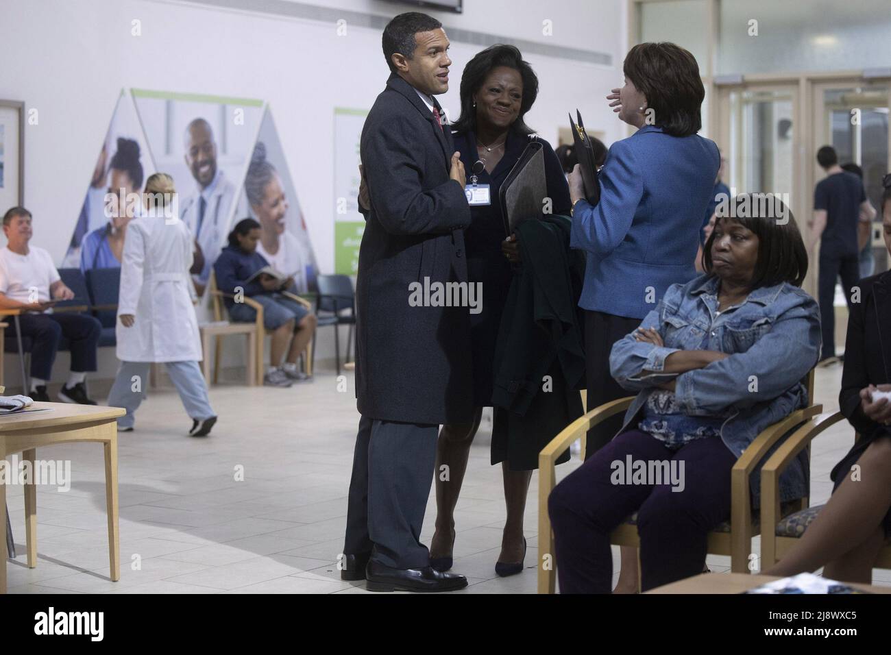 THE FIRST LADY, O-T Fagbenle, Viola Davis, Kate Mulgrew as Susan Sher ...