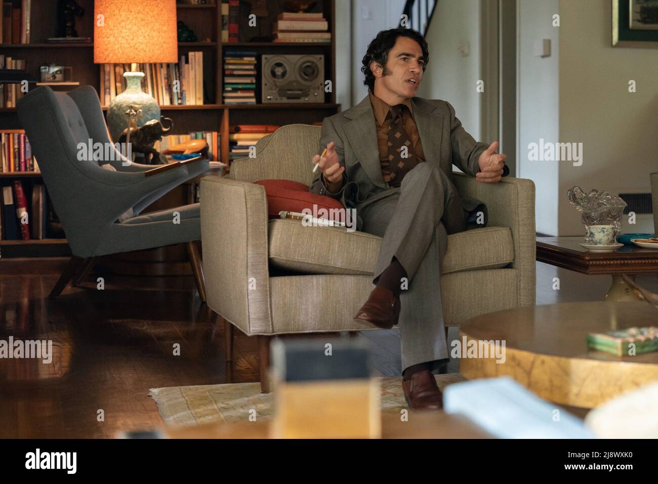 GASLIT, Chris Messina as Agent Angelo Lano, 'King George', (Season 1 ...