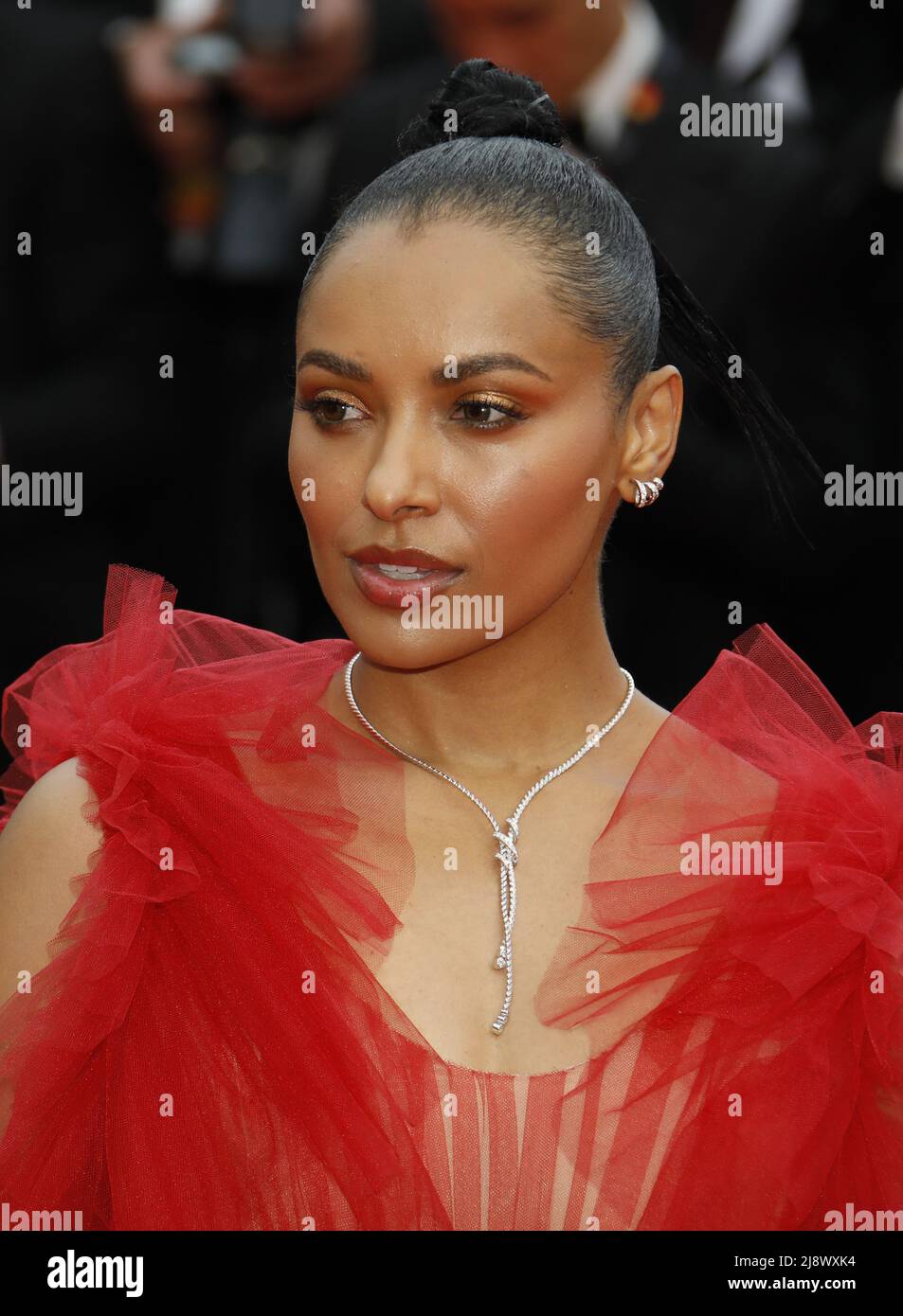 Kat Graham attends the screening of "Top Gun: Maverick" during the 75th ...