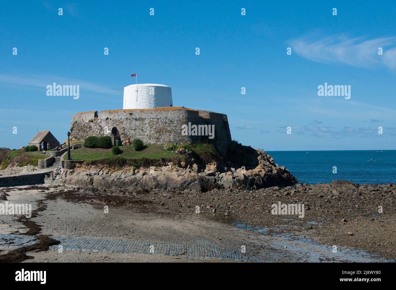 Fort Grey - St Pierre Du Bois - Guernsey Stock Photo - Alamy