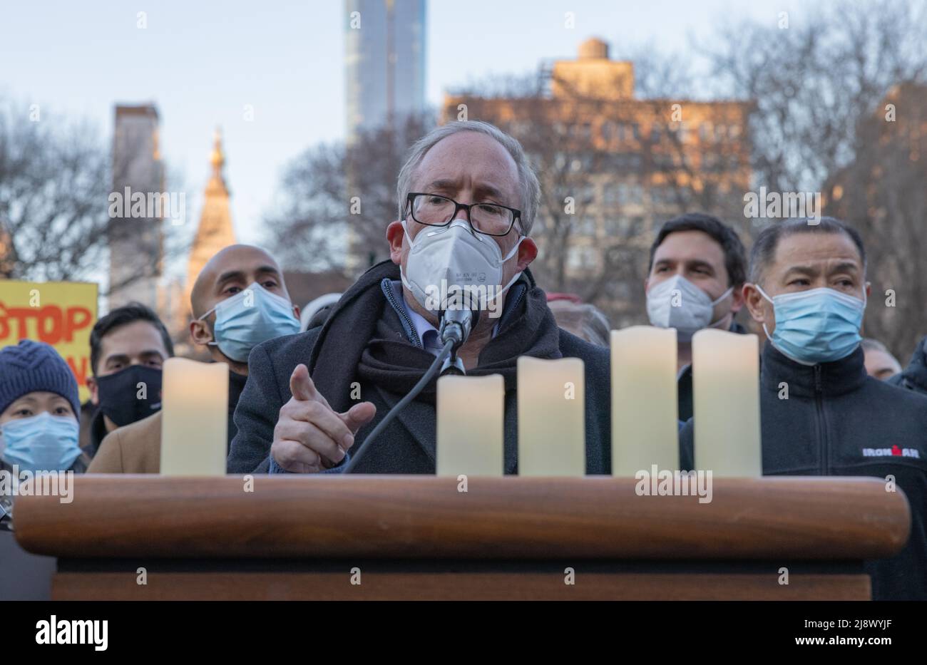 NEW YORK, N.Y. – March 19, 2021: New York City Comptroller Scott M ...