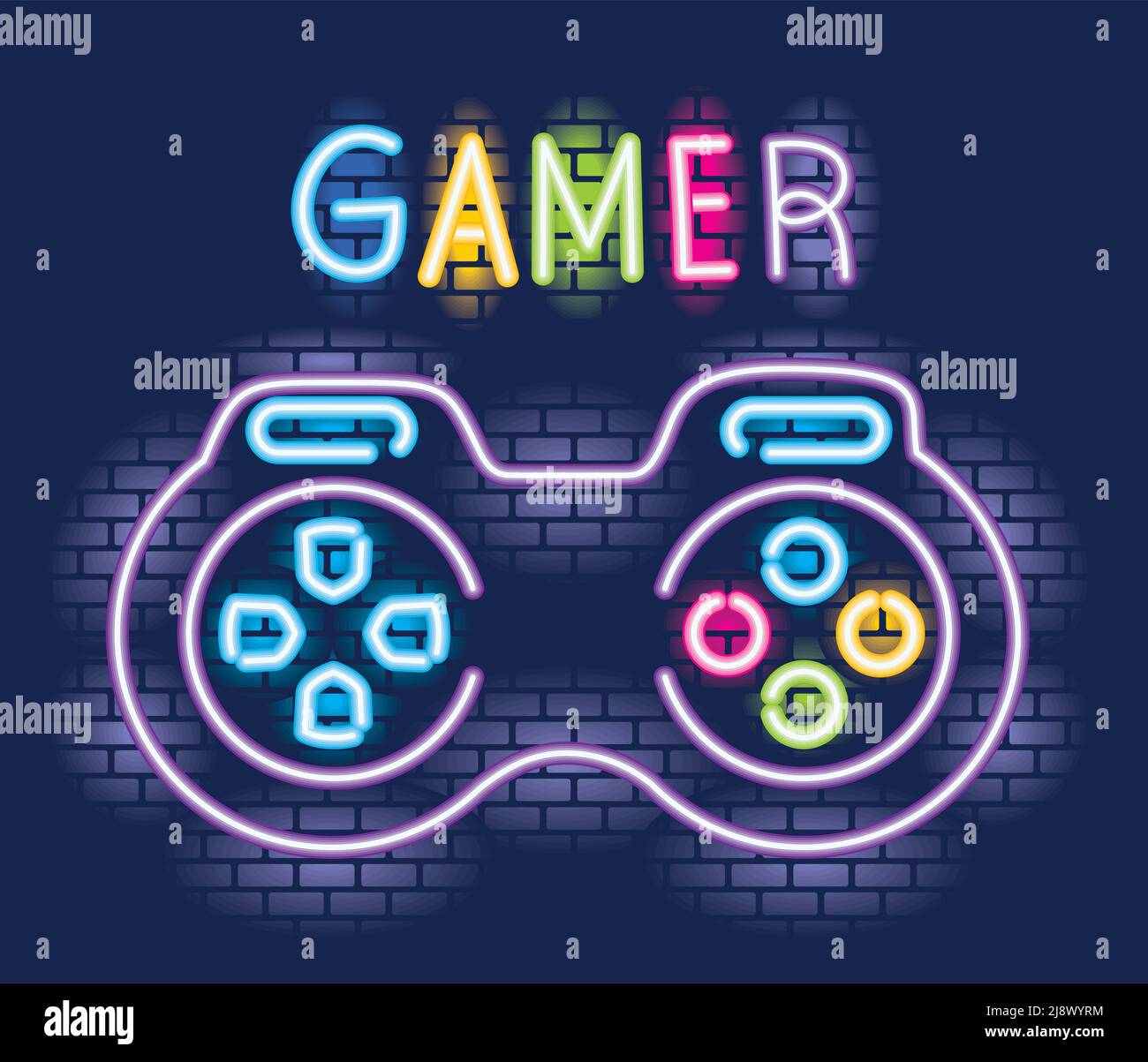 Gleaming game Stock Vector Images - Alamy