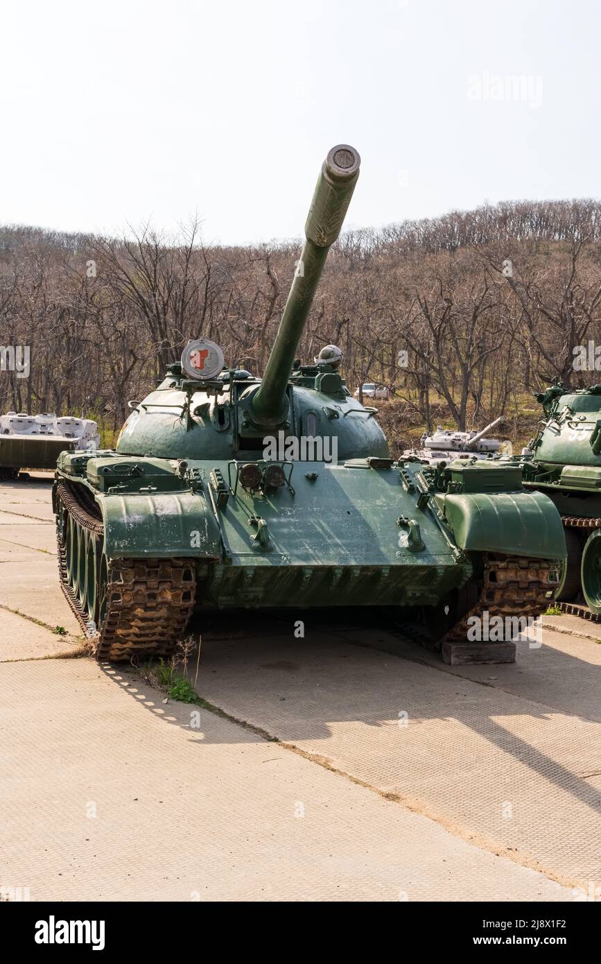 army tank. Russian museum with tanks. High quality photo Stock Photo ...