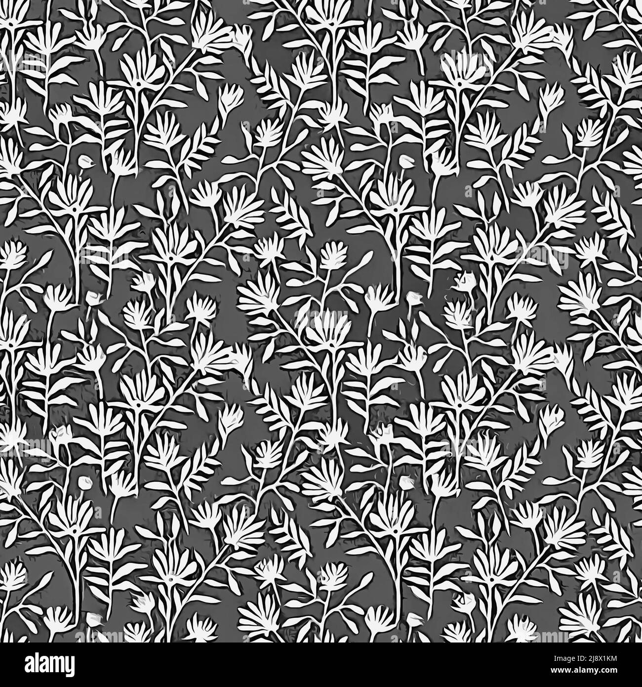 Textile and wallpaper patterns. A printable digital illustration work ...