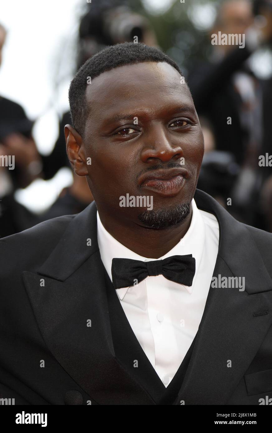 Omar Sy attends the screening of "Top Gun: Maverick" during the 75th ...