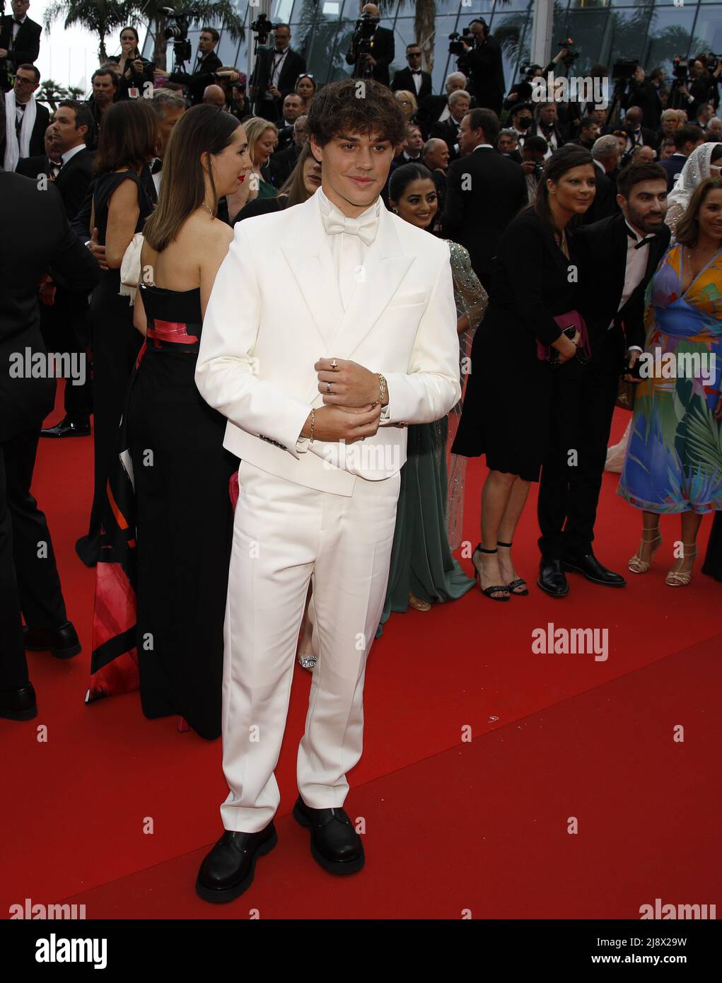 Noah Beck attends the screening of "Top Gun: Maverick" during the 75th ...