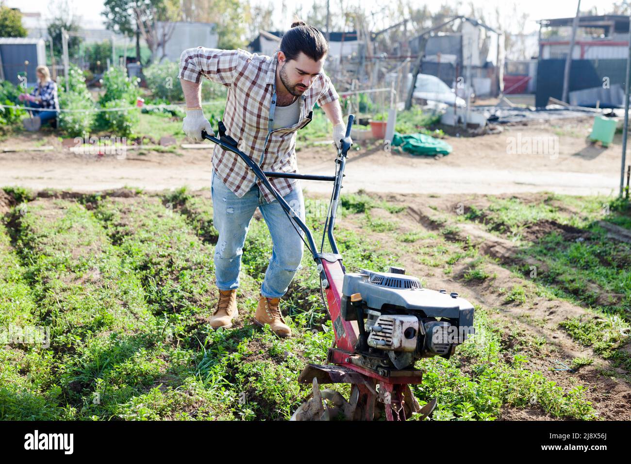 Motorized plow hi-res stock photography and images - Alamy
