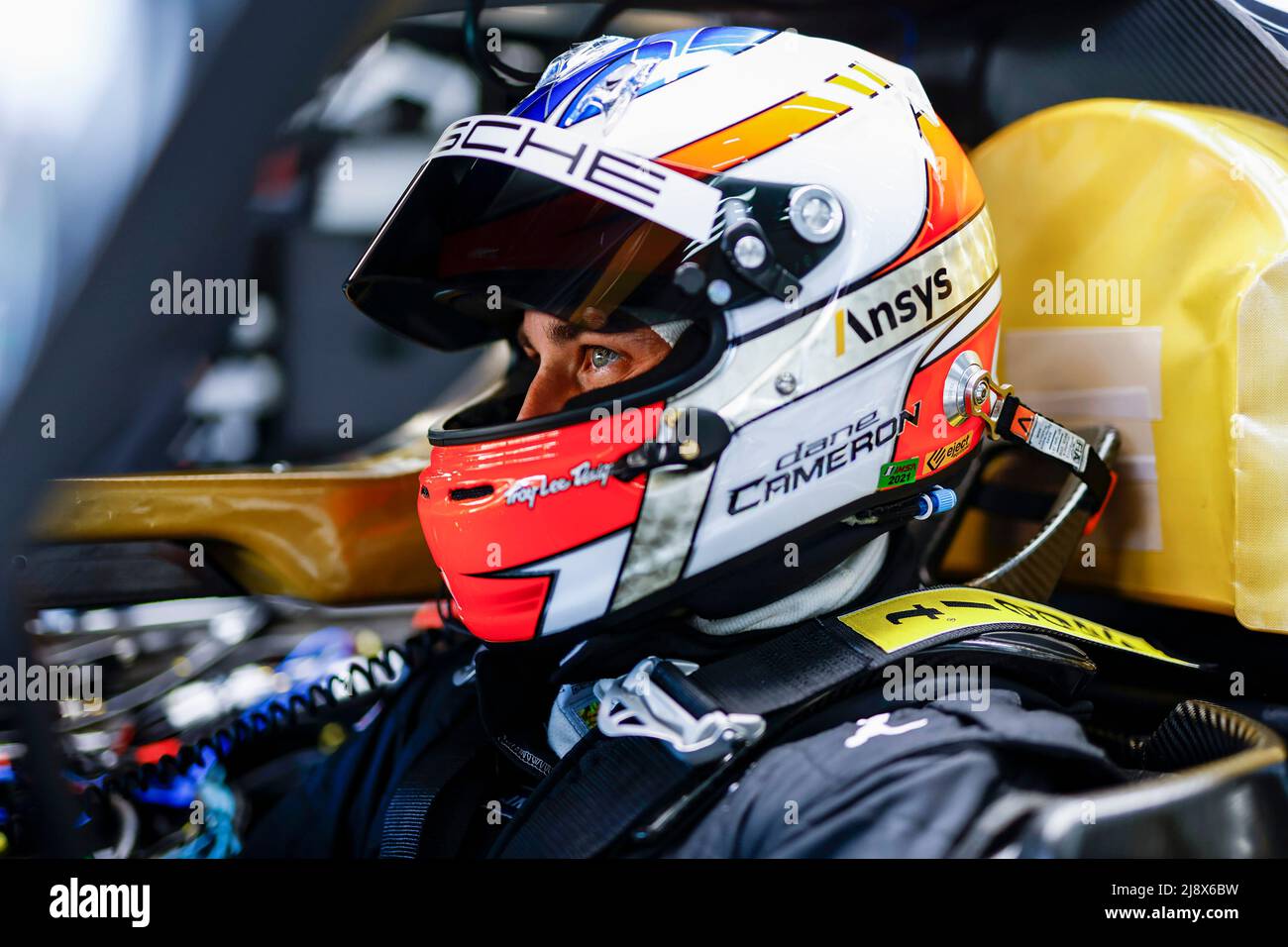 Spa Francorchamps: LMDH Test, Dane Cameron (USA Stock Photo - Alamy