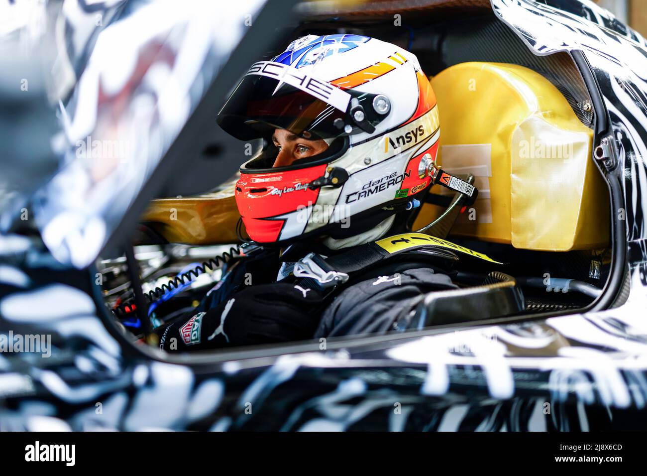 Spa Francorchamps: LMDH Test, Dane Cameron (USA Stock Photo - Alamy