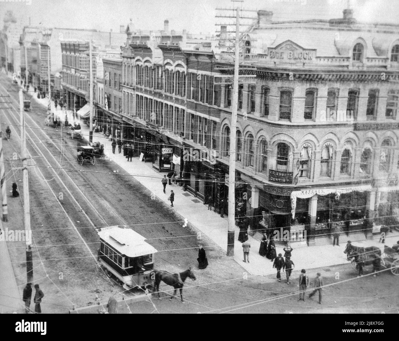 1883 streetcar hi-res stock photography and images - Alamy